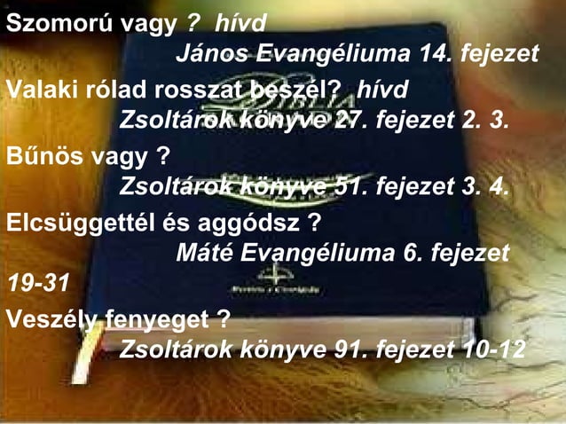 Szent Biblia | PPT
