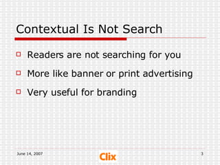 Szetela Ses Toronto Contextual | PPT