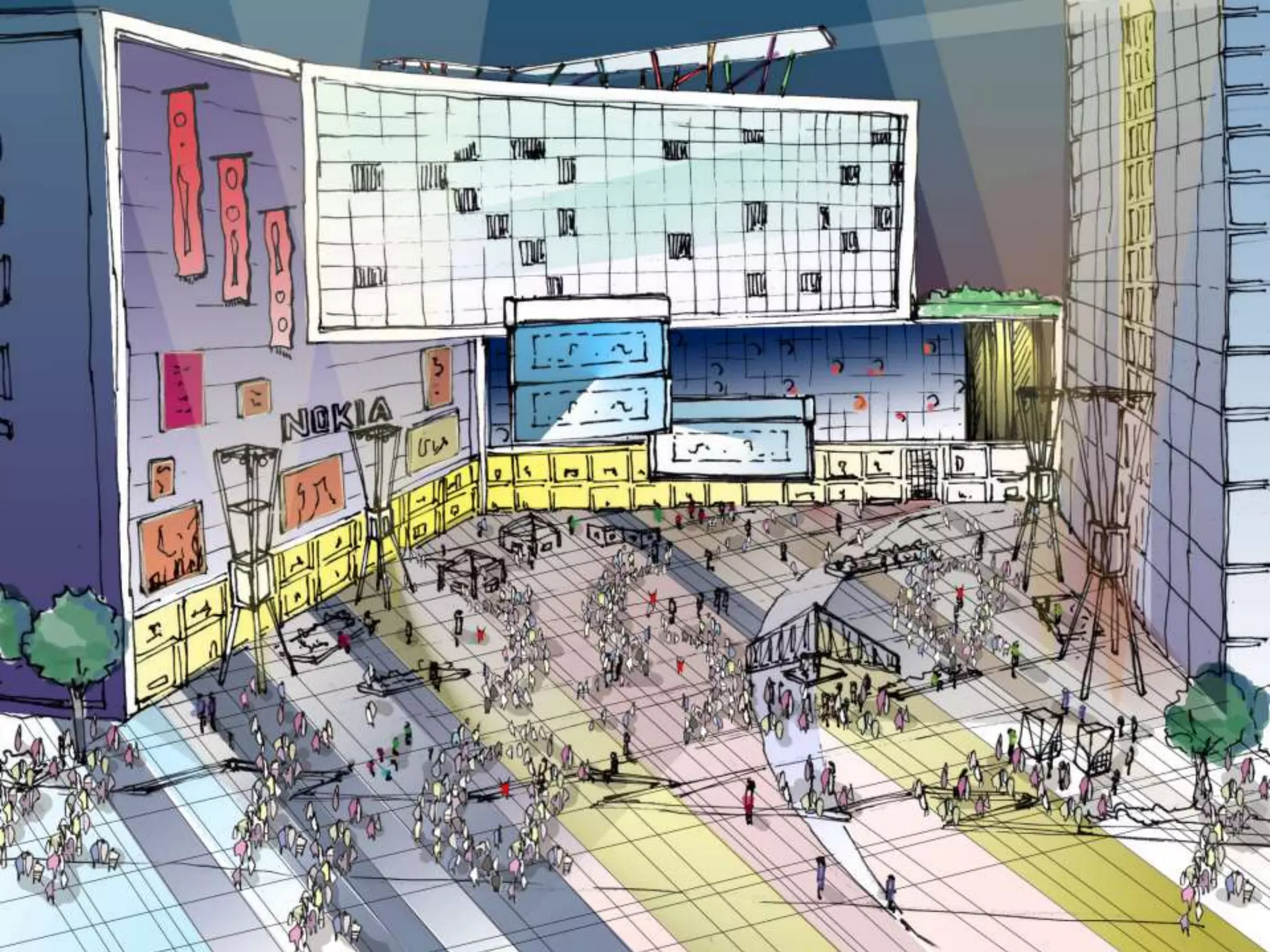 Shenzhen International 3D Street Design Scheme - Huaqiangbei Road ...