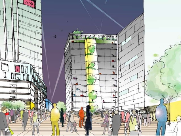 Shenzhen International 3D Street Design Scheme - Huaqiangbei Road | PPTX
