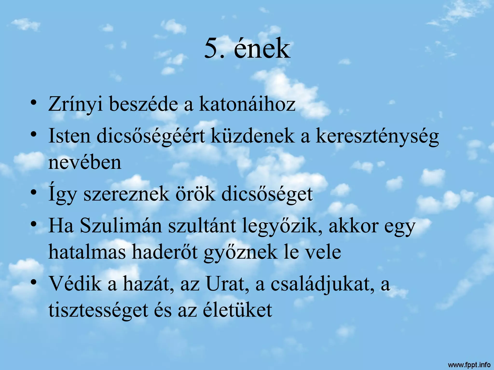 Szigeti veszedelem | PPT