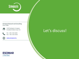 Szinapszis credentials 2013 | PDF