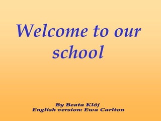 Szkola Prezentacja Angielska | PDF