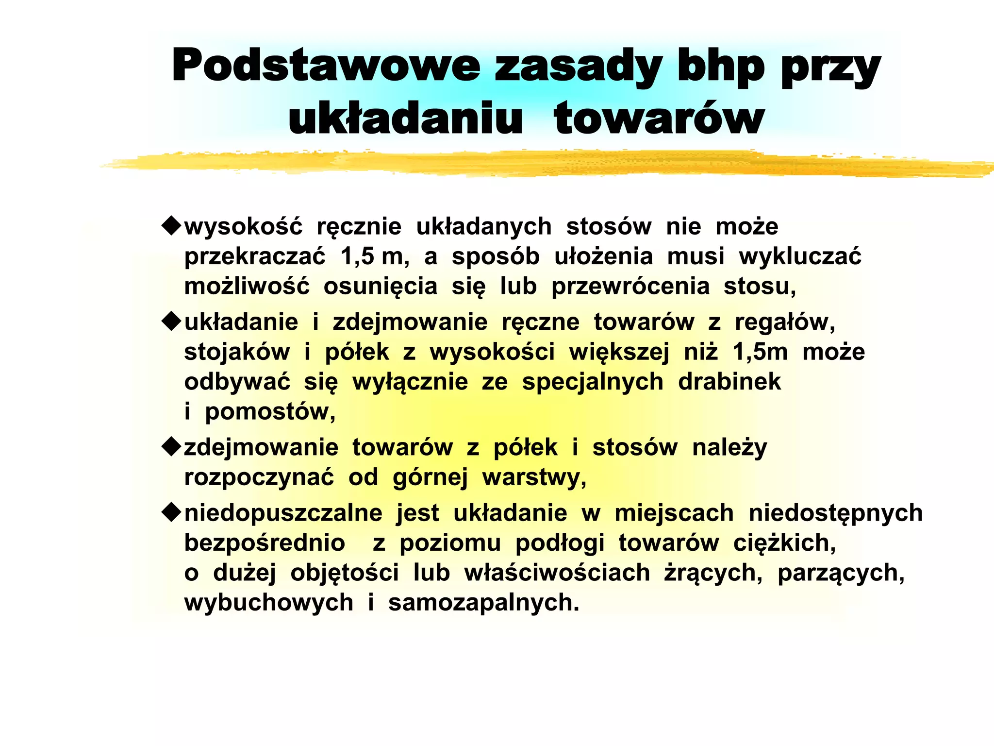 Szkolenie bhp wstępne ogólne - prezentacja.ppt