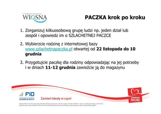 Szlachetna PACZKA w firmie | PDF