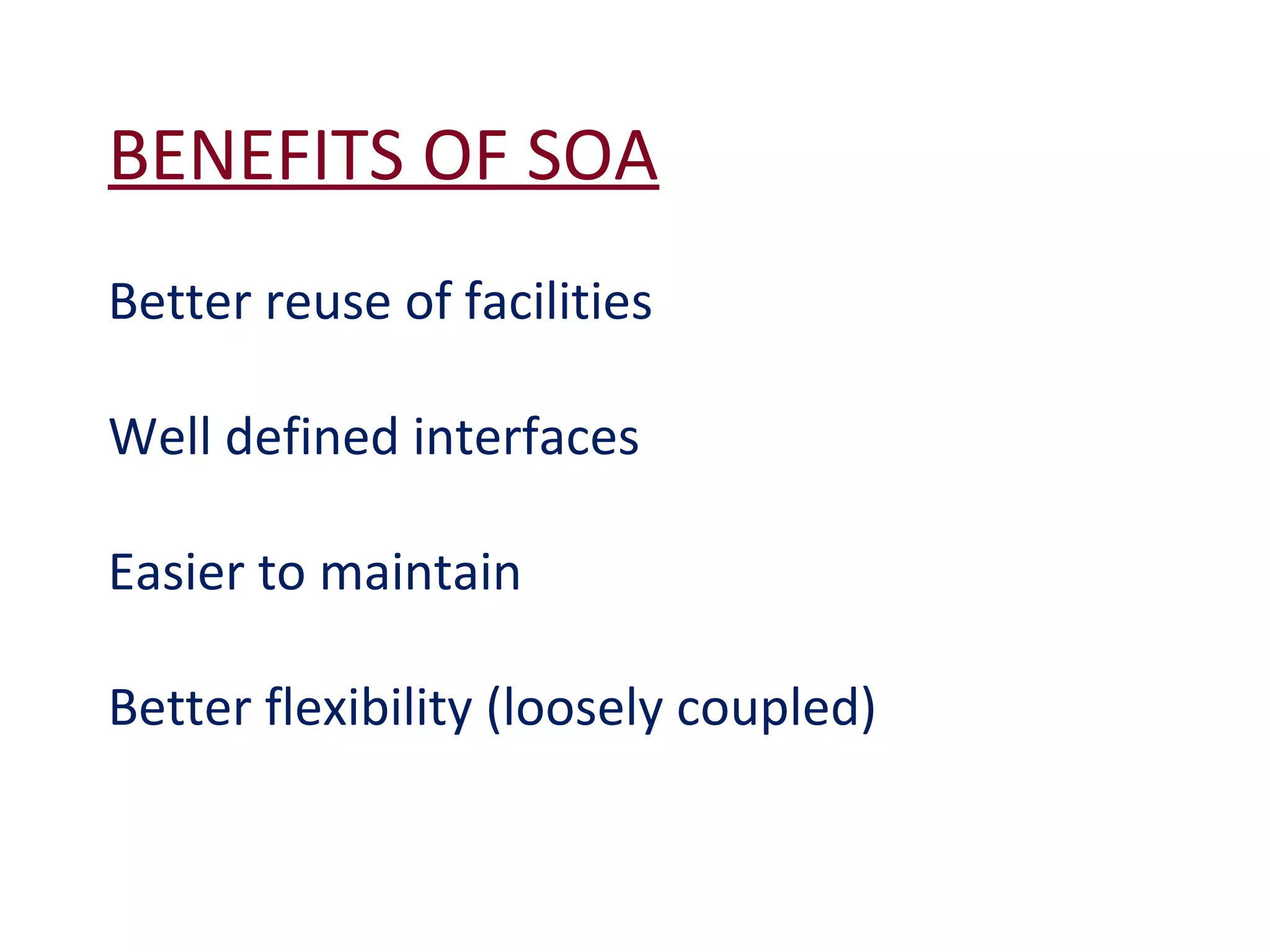 The application of soa | PPT