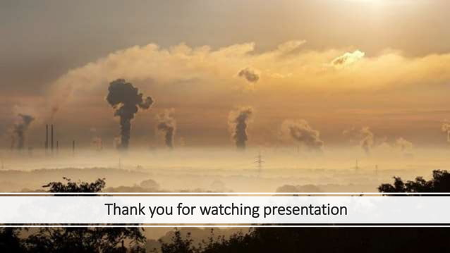 Smog | PPTX | Lung and Respiratory Health | Diseases and Conditions
