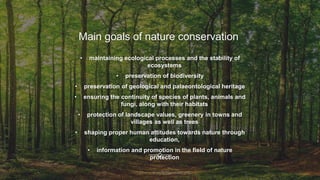 Nature protection | PPTX