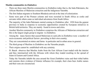 The interaction between Islam and African traditional religion in ...