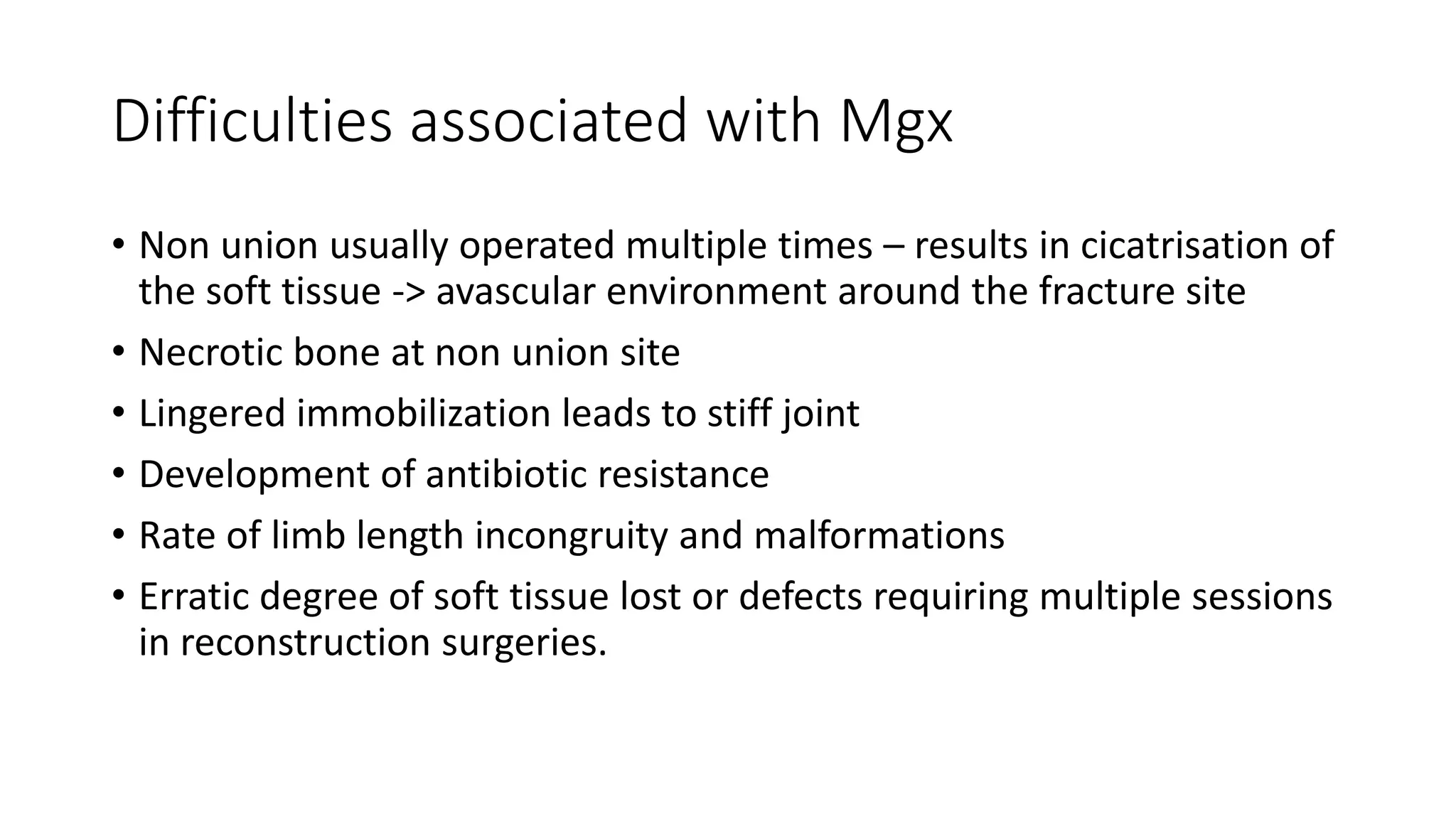 infected_non_union in open fractures and it's approaches | PPTX