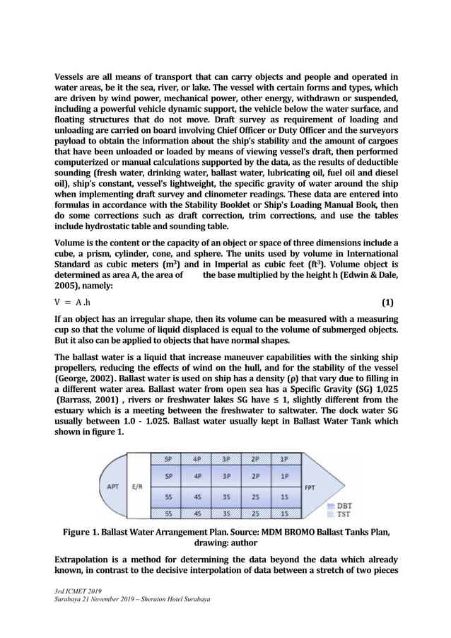 Ballast Calculation Techniques using Extrapolation | PDF Ballast Calculation Techniques using Extrapolation | PDF