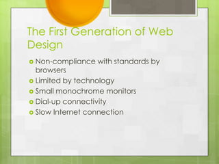 The Evolution of the Web | PPTX