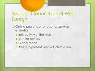 The Evolution of the Web | PPTX