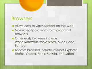 The Evolution of the Web | PPTX