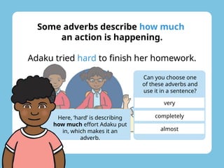 Understanding Adverbs: How They Describe Verbs in Sentences | PPTX