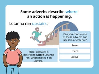 Understanding Adverbs: How They Describe Verbs in Sentences | PPTX