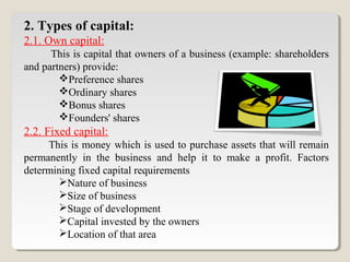 What is capital? | PPT