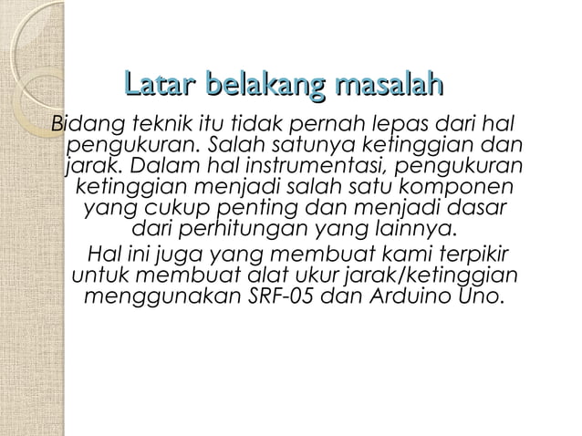 WATER LEVEL MEASURE AND CONTROL WITH ULTRASONIK SENSOR AND ARDUINO UNO ...