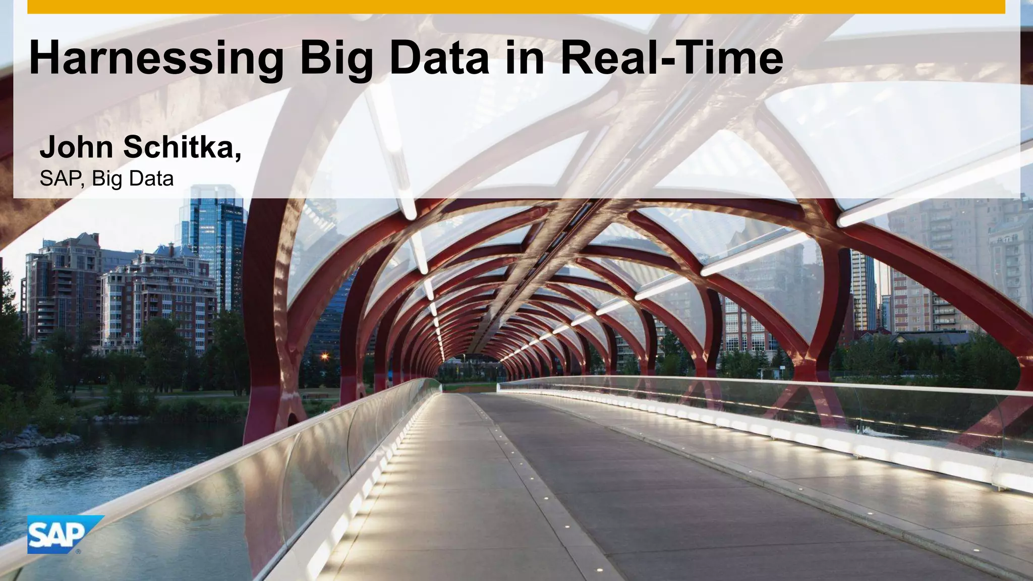 Harnessing Big Data in Real-Time | PPT