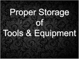 proper storage | PPTX