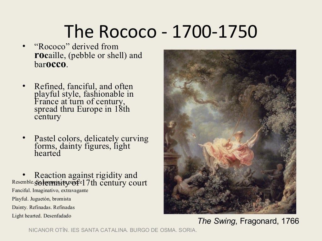 Rococo and Neoclassical