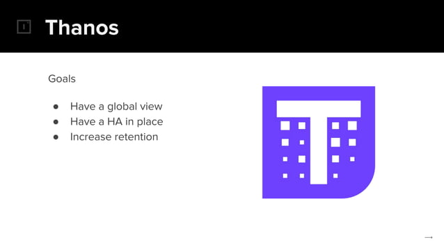 Thanos Prometheus On Scale Ppt