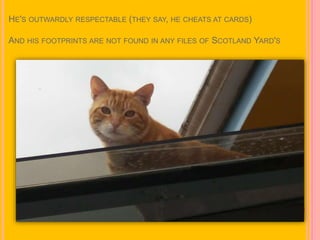 Poem 4 Macavity the mystery cat - T.S.Eliot | PPTX