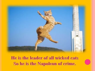 Poem 4 Macavity the mystery cat - T.S.Eliot | PPTX