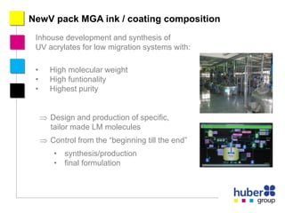 UV low migration inks | PDF