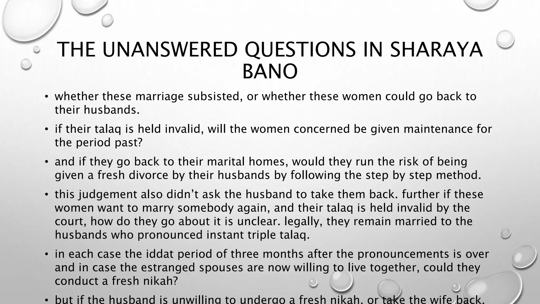 Islam and the Indian judiciary with reference to Talaq-e-biddat | PPTX