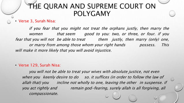 Islam and the Indian judiciary with reference to Talaq-e-biddat | PPT