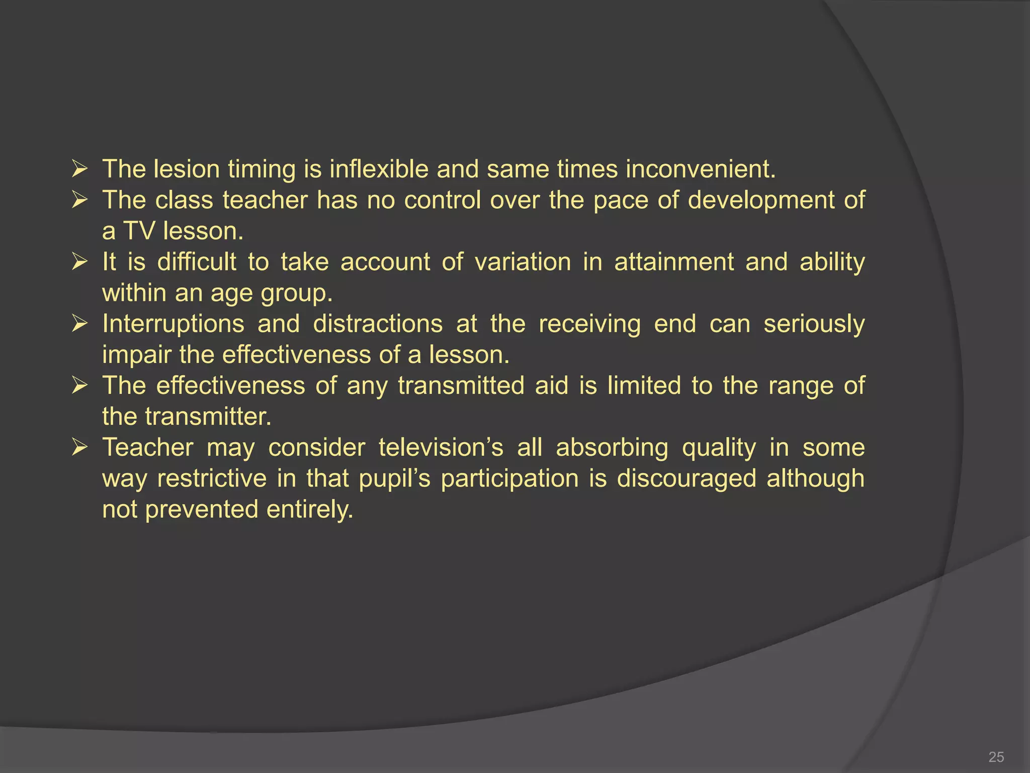 EDUCATIONAL TELEVISION PROGRAMMES | PPTX