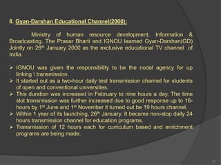EDUCATIONAL TELEVISION PROGRAMMES | PPTX