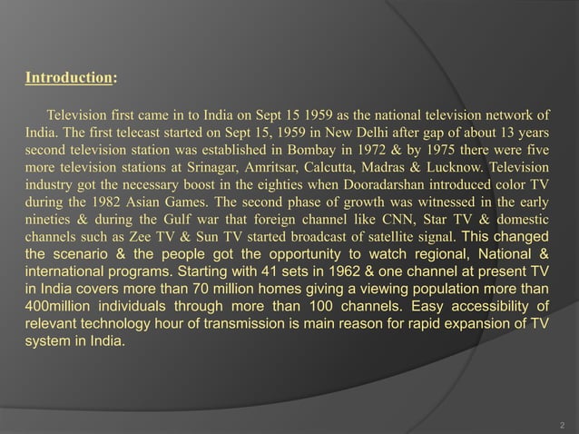 EDUCATIONAL TELEVISION PROGRAMMES | PPTX | History | Genres