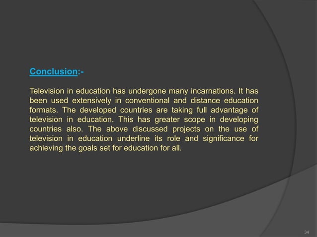 EDUCATIONAL TELEVISION PROGRAMMES | PPTX | History | Genres