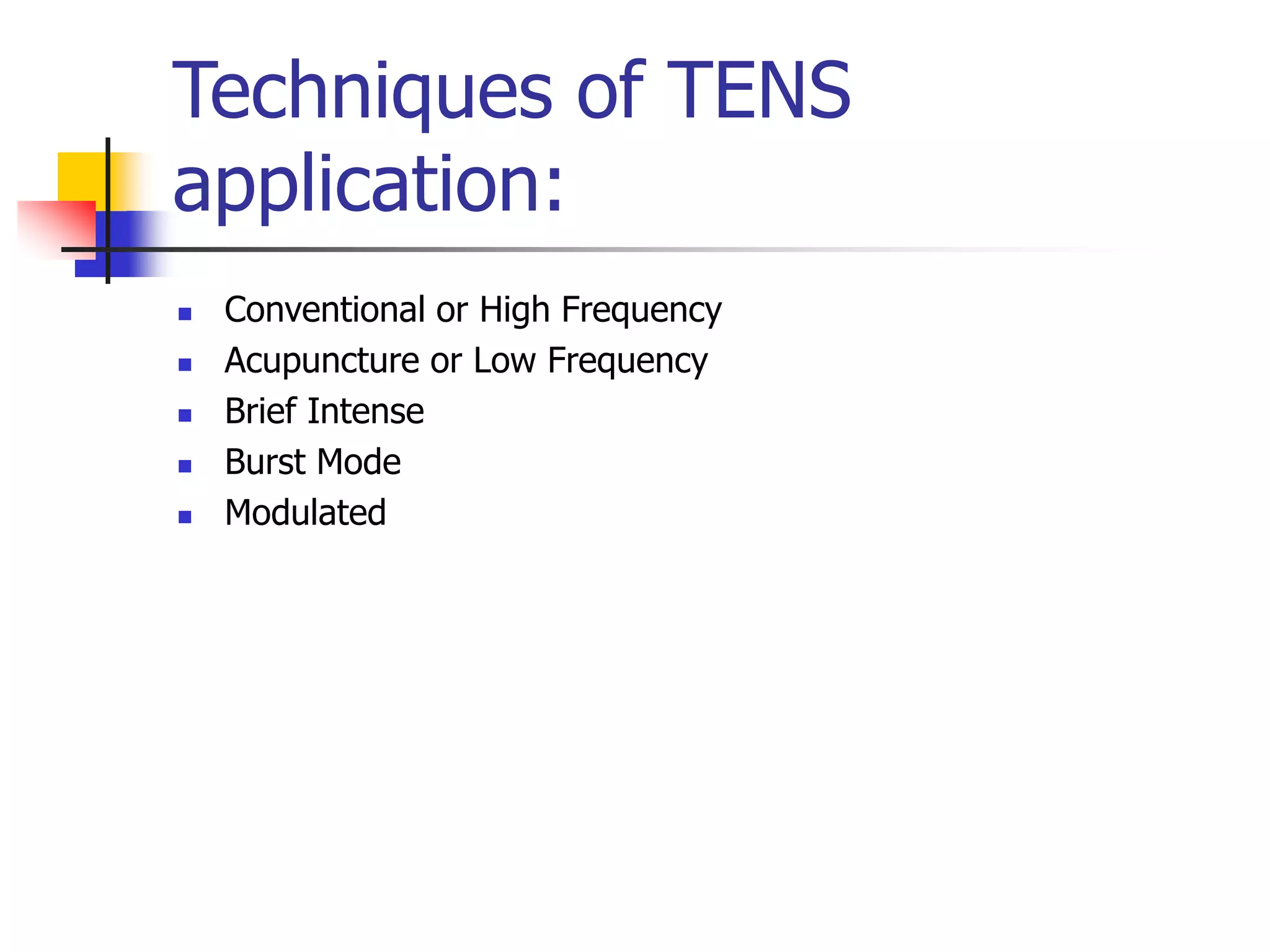 TENS | PPT