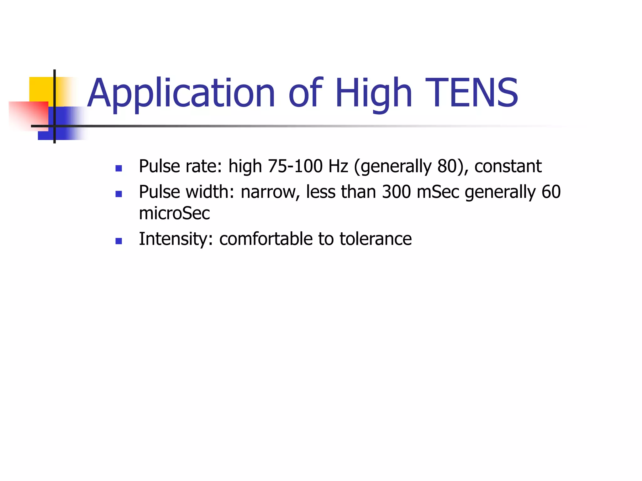 TENS | PPT