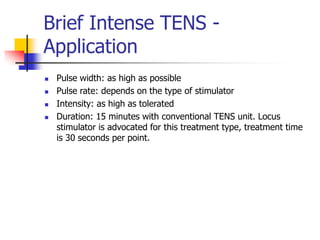 TENS | PPT