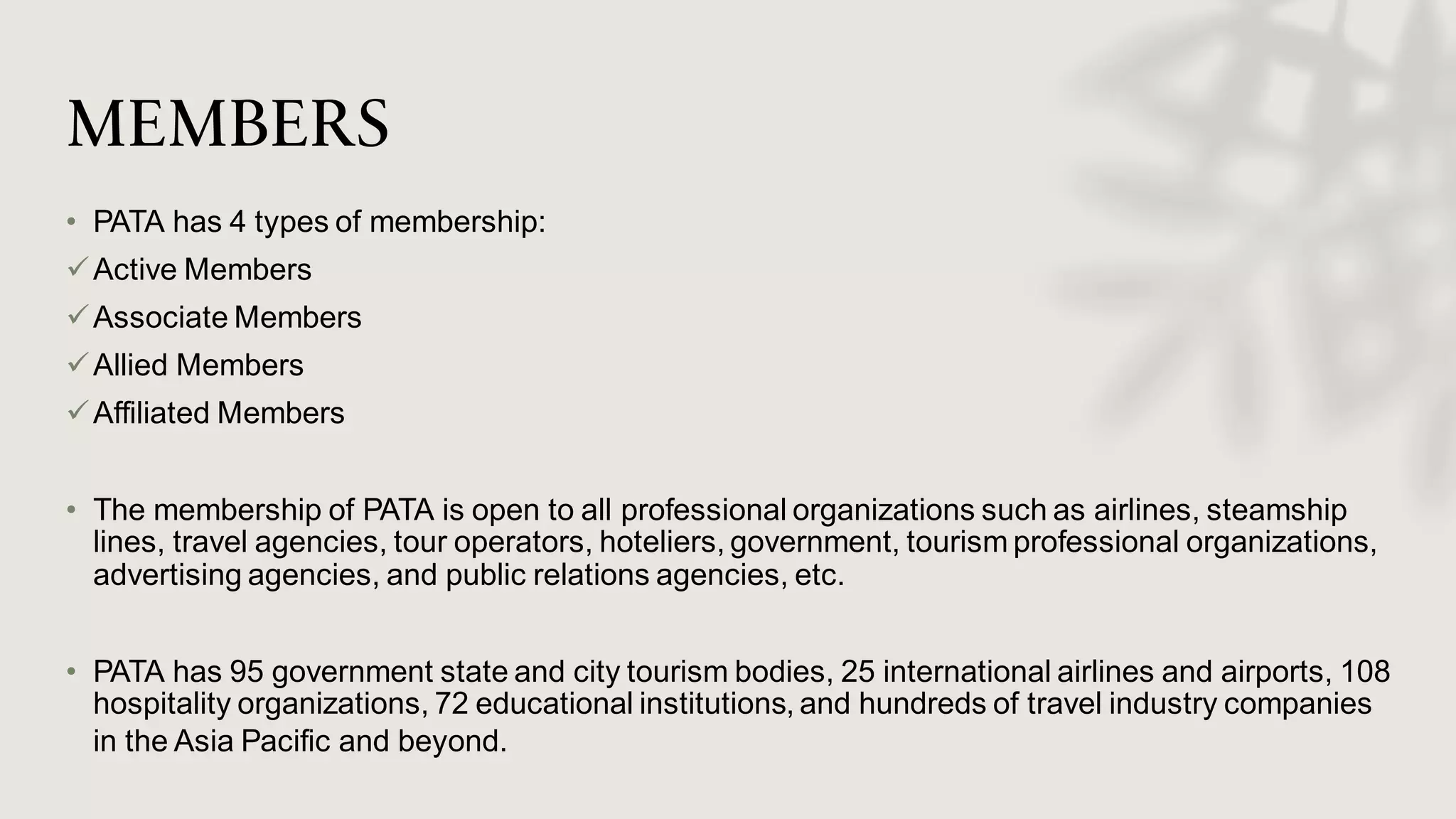 Pacific area travel association | PDF