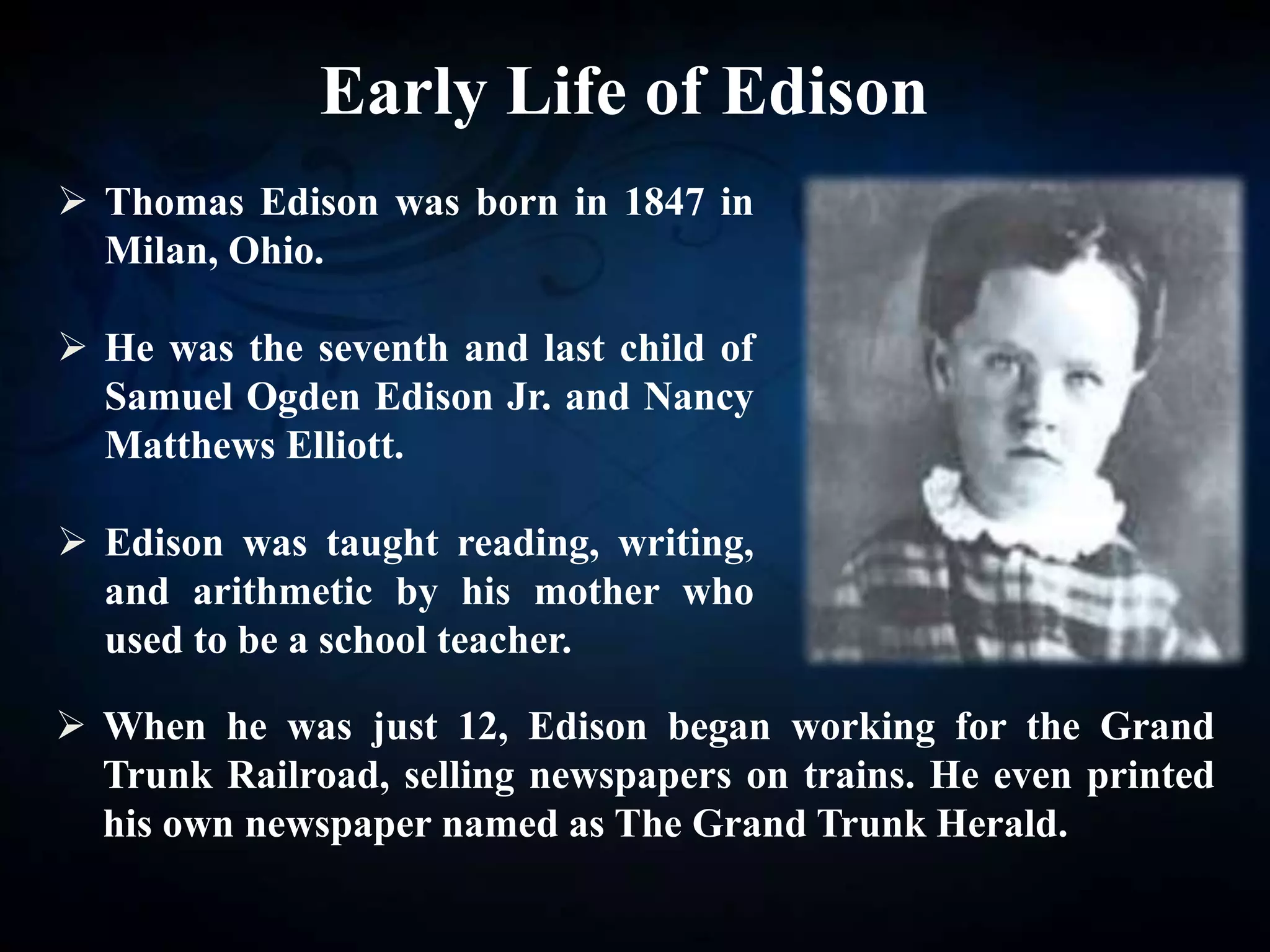 Thomas Alva Edison | PPTX
