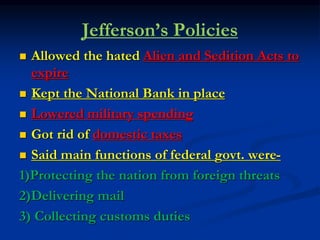 t._jeffersons_presidency.war_1812.ppt | Civic affairs | Politics