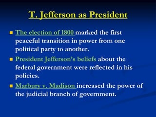 t._jeffersons_presidency.war_1812.ppt | Civic affairs | Politics