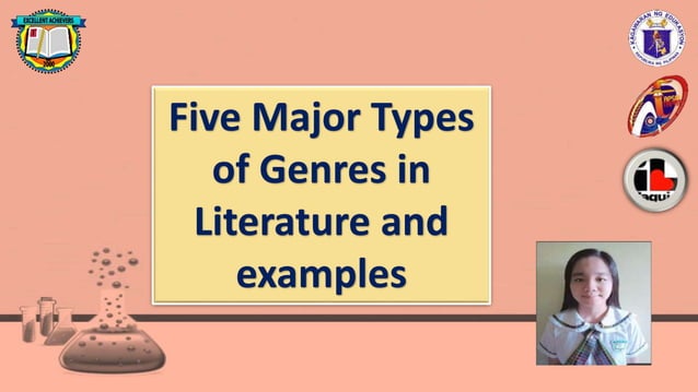 Five Major Types of Genres in Literature and examples | PPTX | Poetry ...