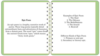 Five Major Types of Genres in Literature and examples | PPTX