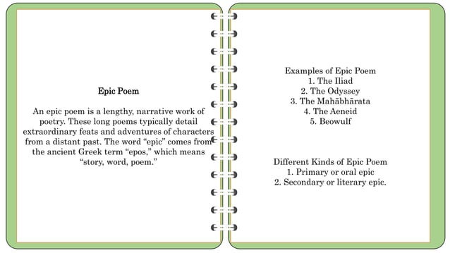 Five Major Types of Genres in Literature and examples | PPTX | Poetry ...