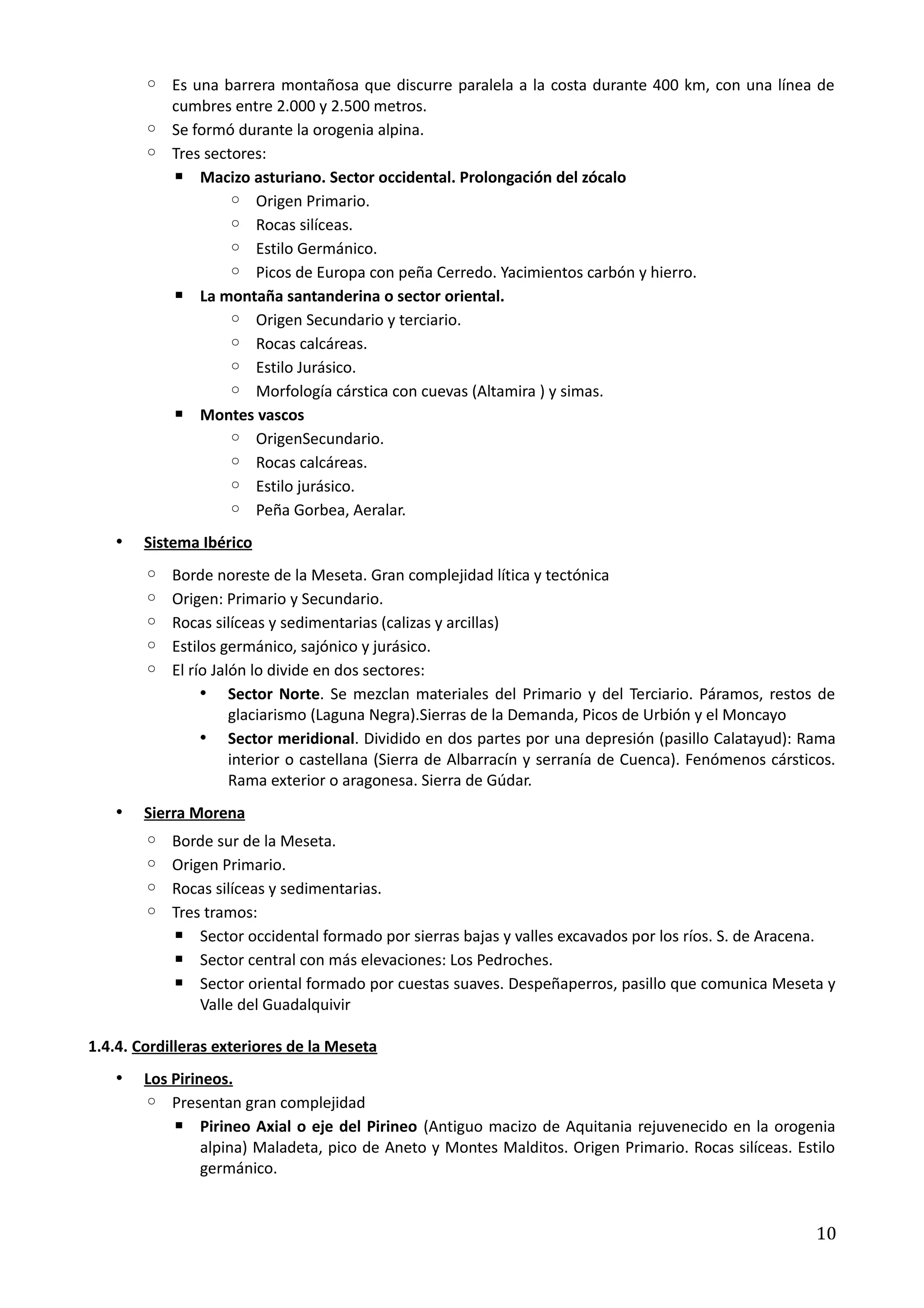 T.2 El relieve peninsular e insular | PDF
