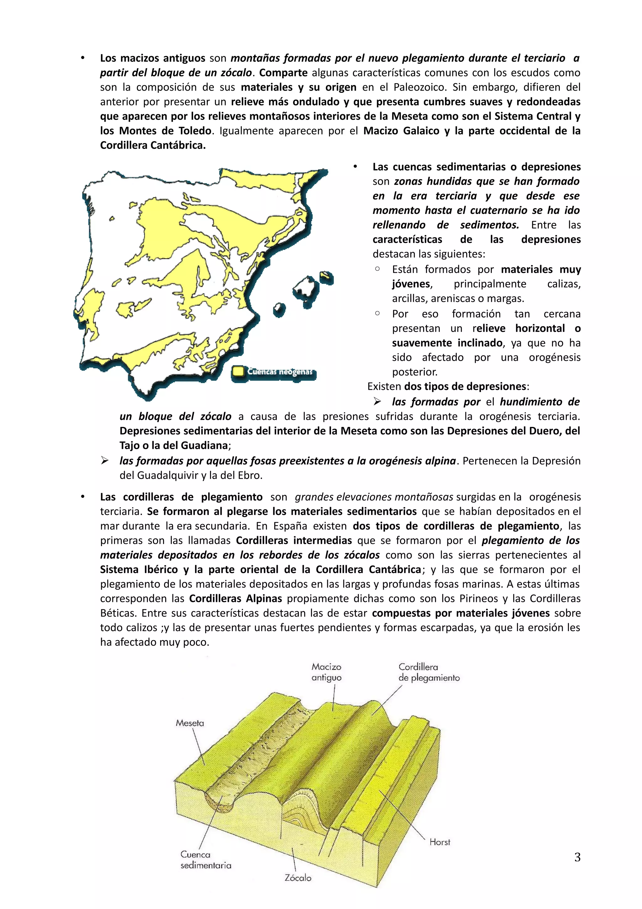 T.2 El relieve peninsular e insular | PDF