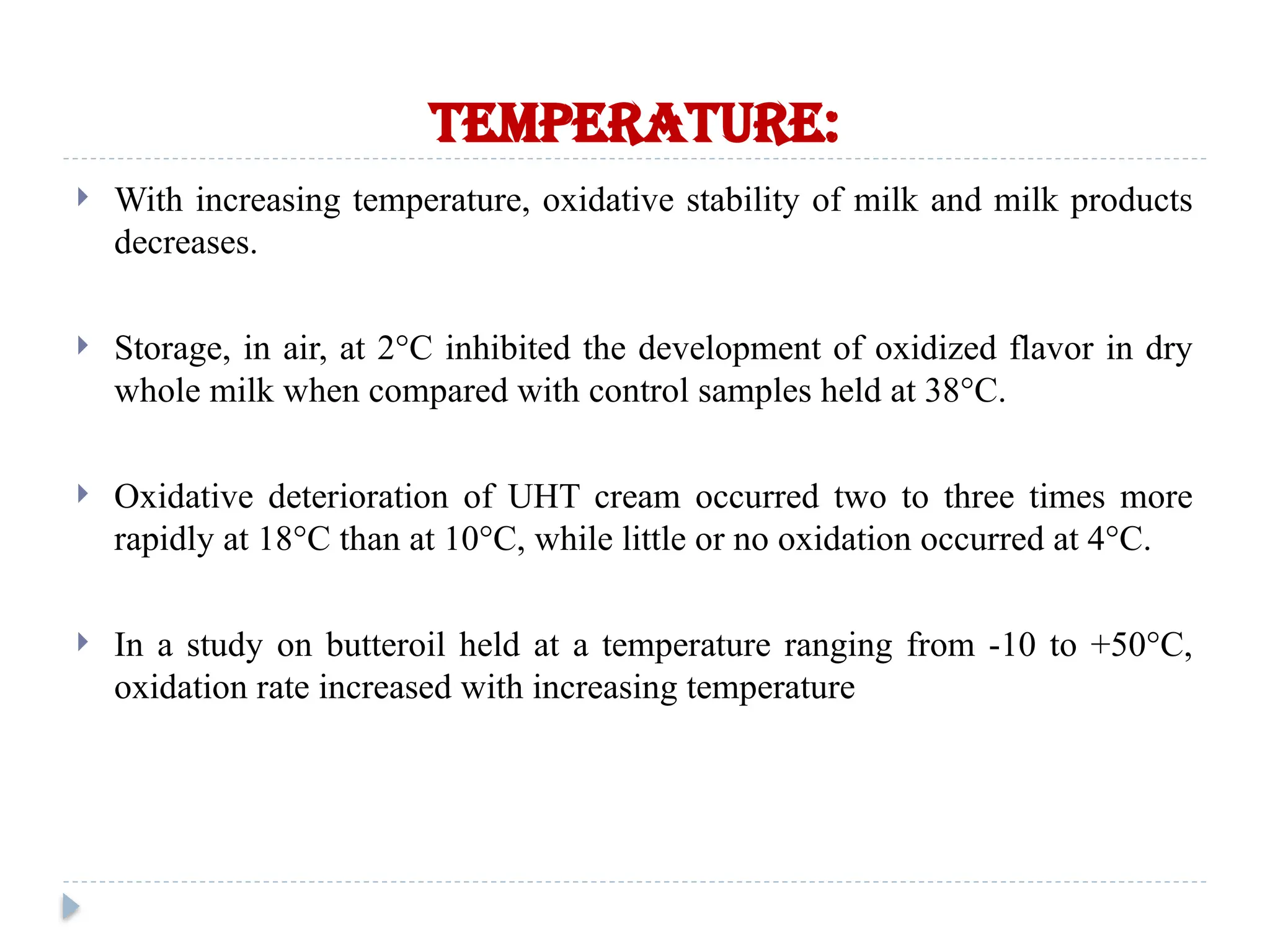Types of oxidation and factors affecting it. | PPTX