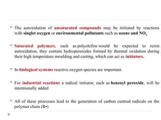 Types of oxidation and factors affecting it. | PPTX