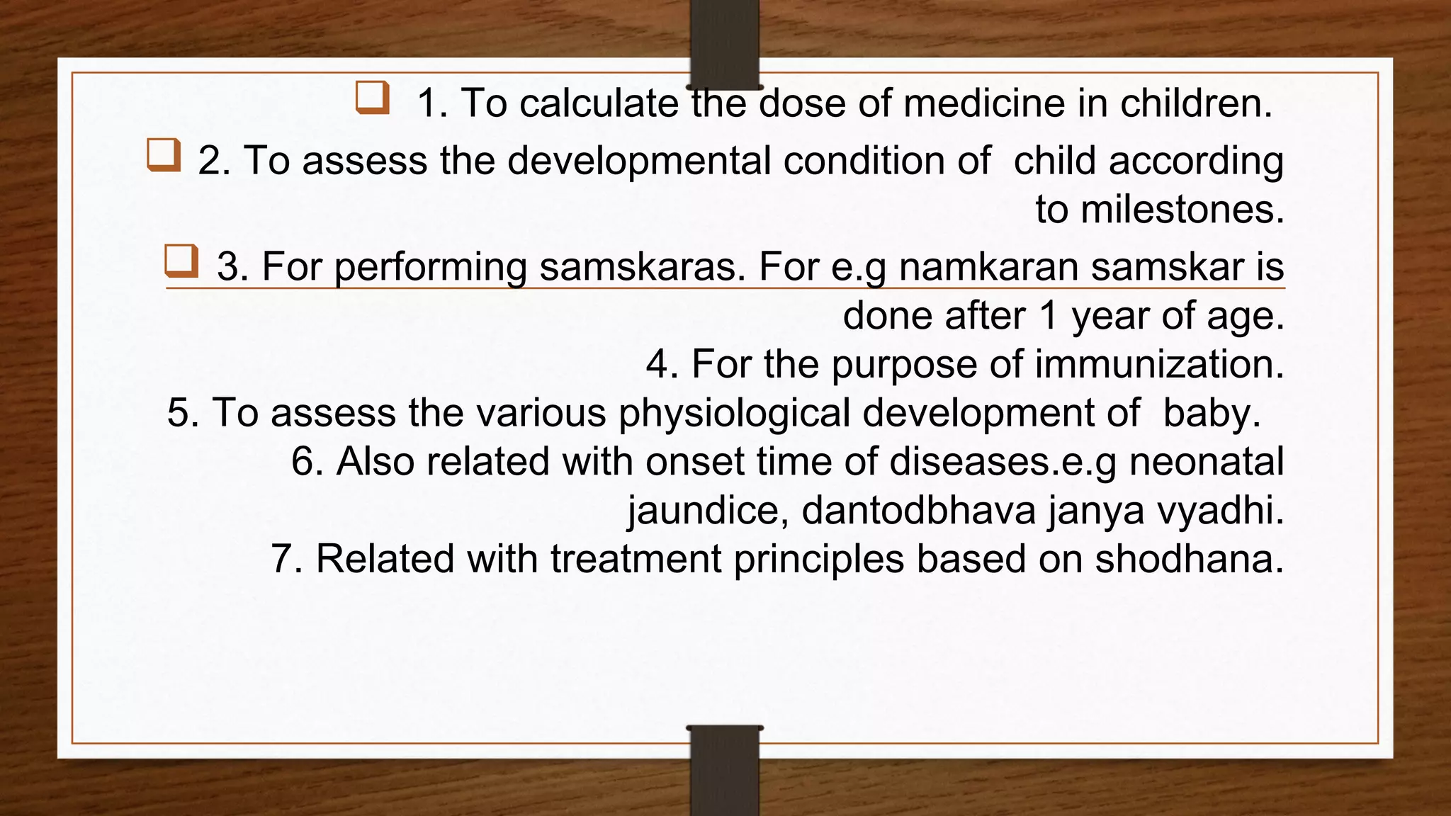 vayobheda, age classification according to ayurveda | PPT